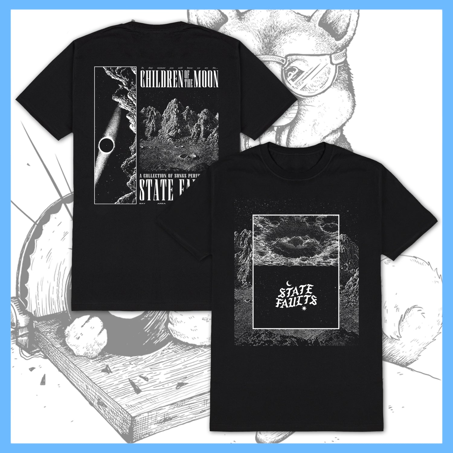 DK178: State Faults - COTM (Moon) - T-Shirt